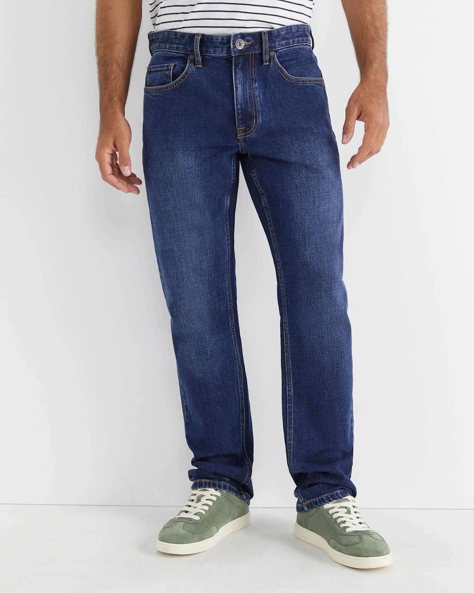 Grayson Straight Jean in True Blue | Sportscraft