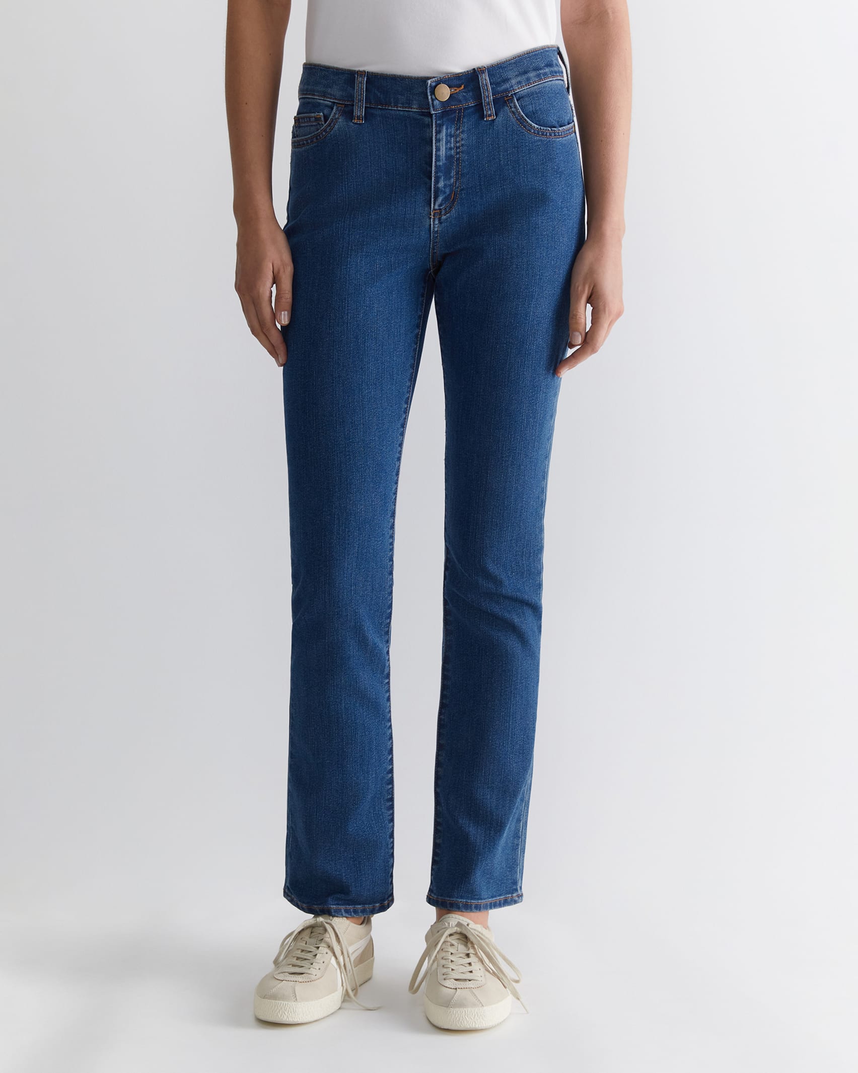 Simone Straight Jean Bluewash | Sportscraft